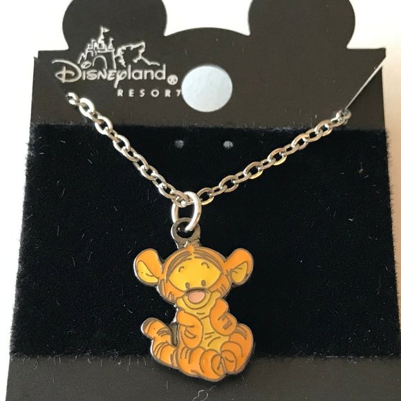 Disney | Jewelry | Vintage Disney Tigger Winnie The Pooh Necklace Charm ...